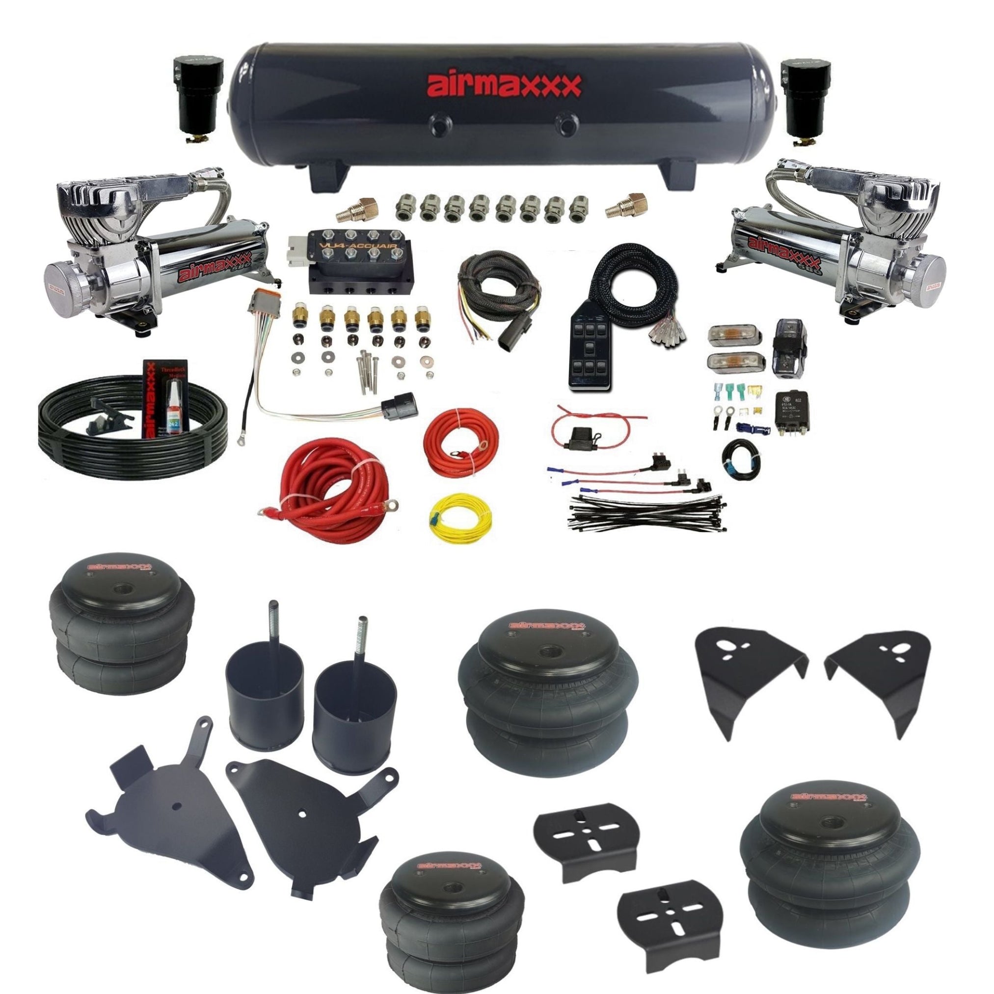 1982-2005 Chevy S10 Accuair Air Ride Suspension Kits – airslamit