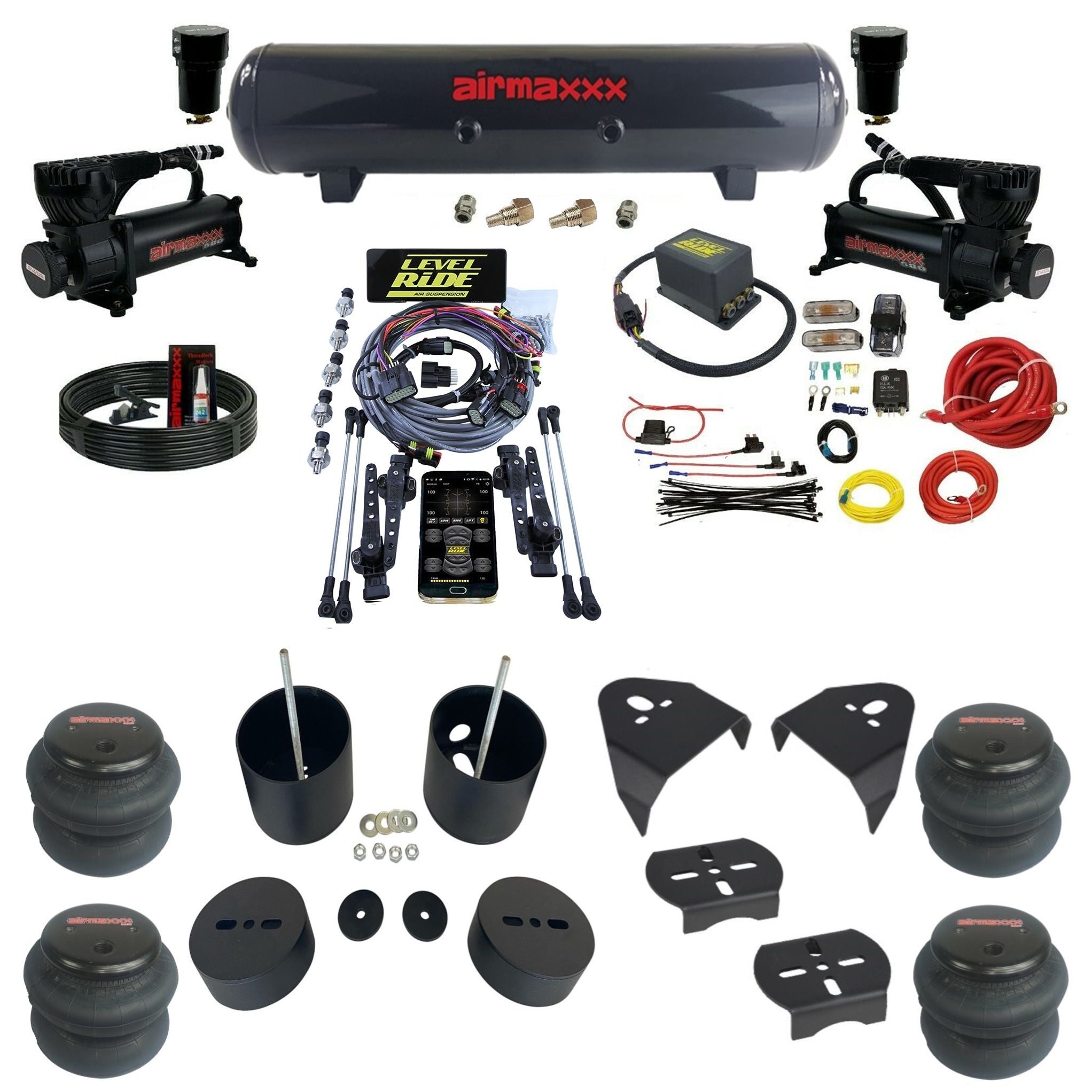 1999-2006 Chevy 1500 Trucks Air Ride Suspension Kits – airslamit