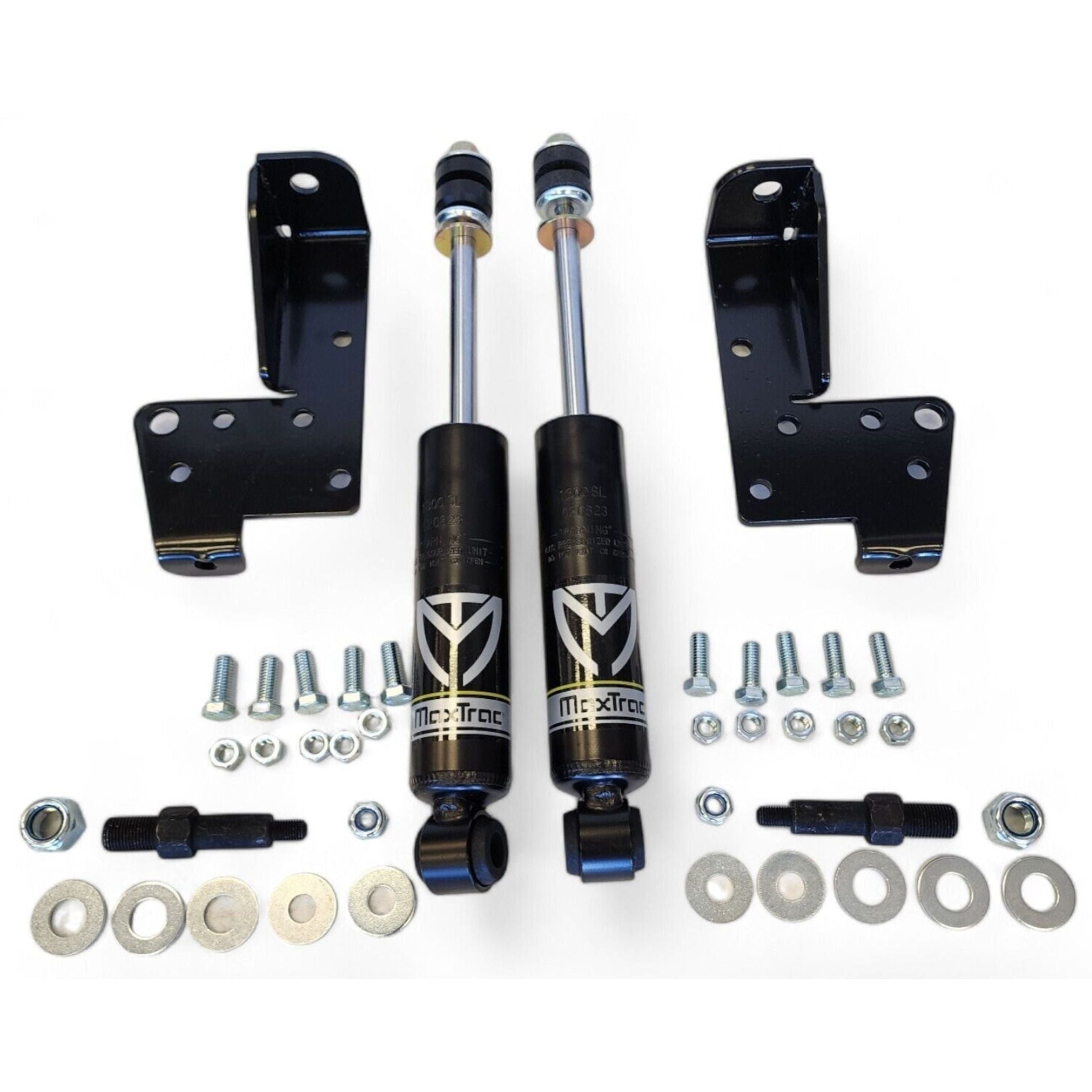 airmaxxx Front Shock Relocator Kit w/Maxtrac Shocks – Fits 1958-64 Che ...